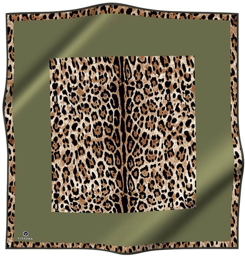 Leopard Block Khaki – Gabiano UK